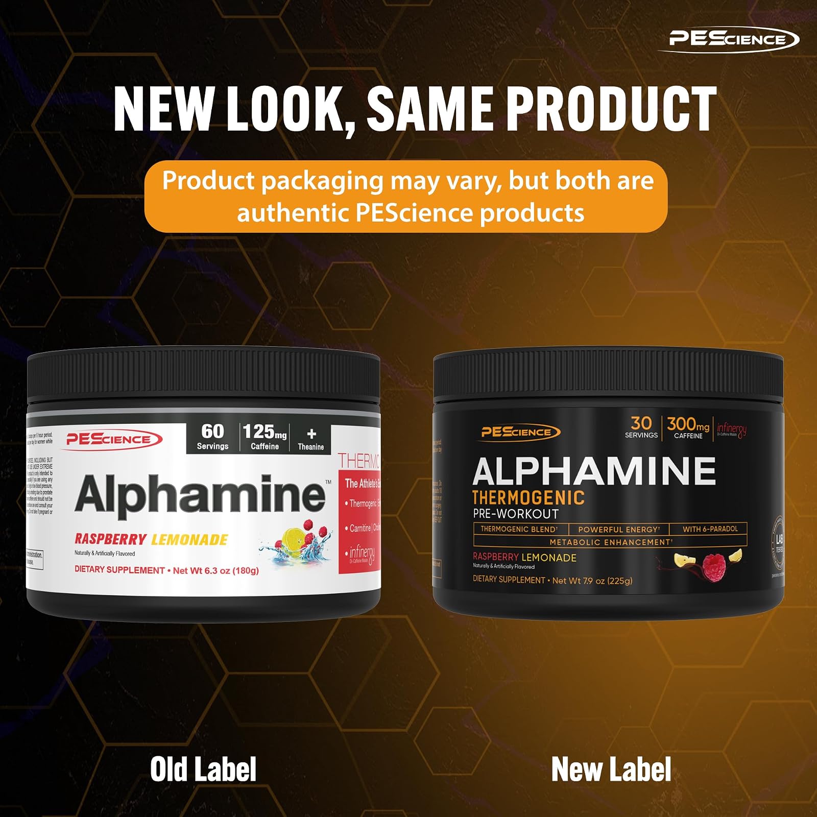 PEScience pre-workout for weight loss support