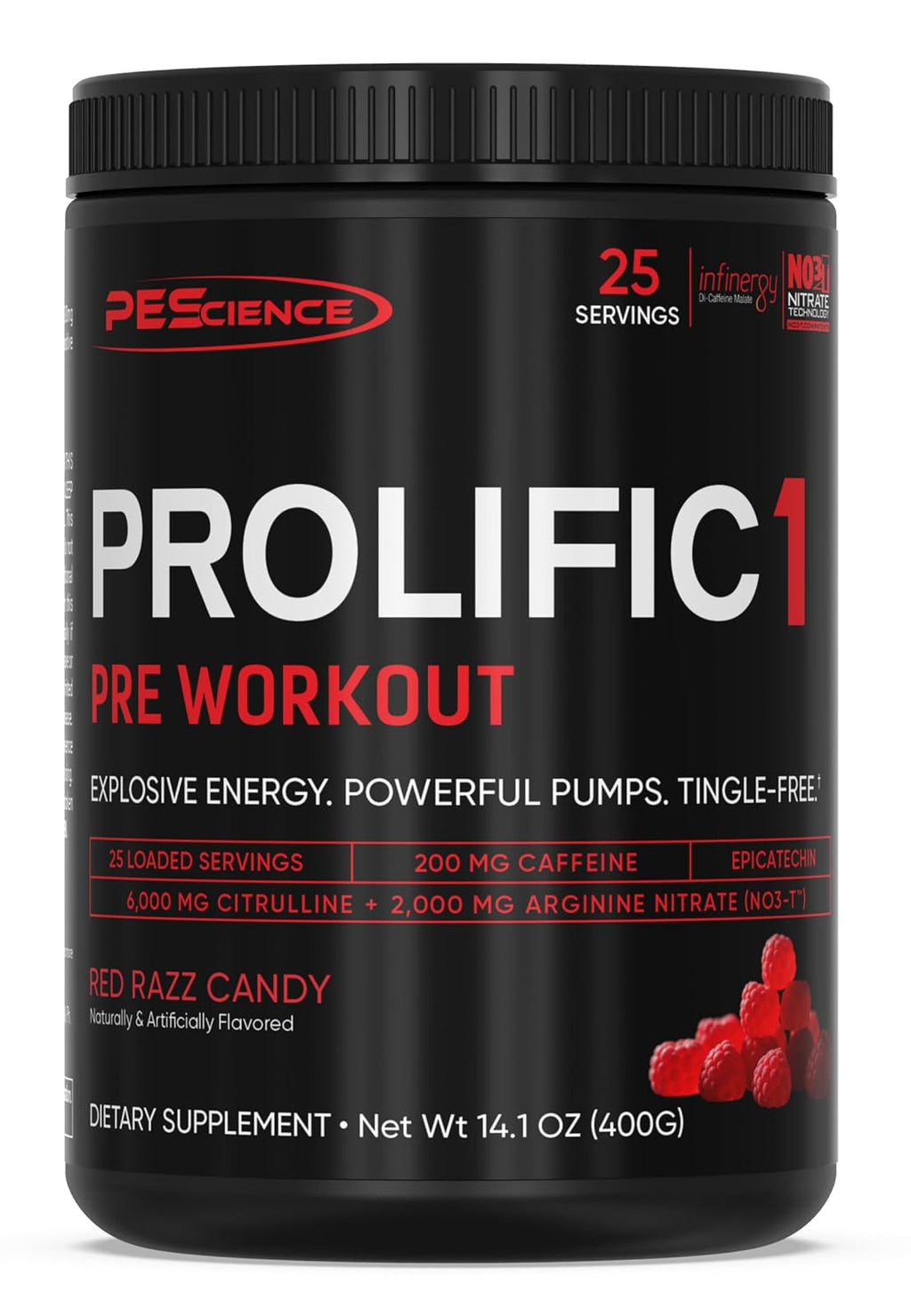 PEScience Prolific-1 pre-workout powder