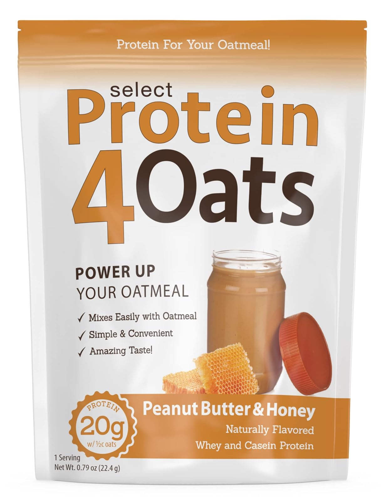 PEScience Protein4Oats peanut butter flavour