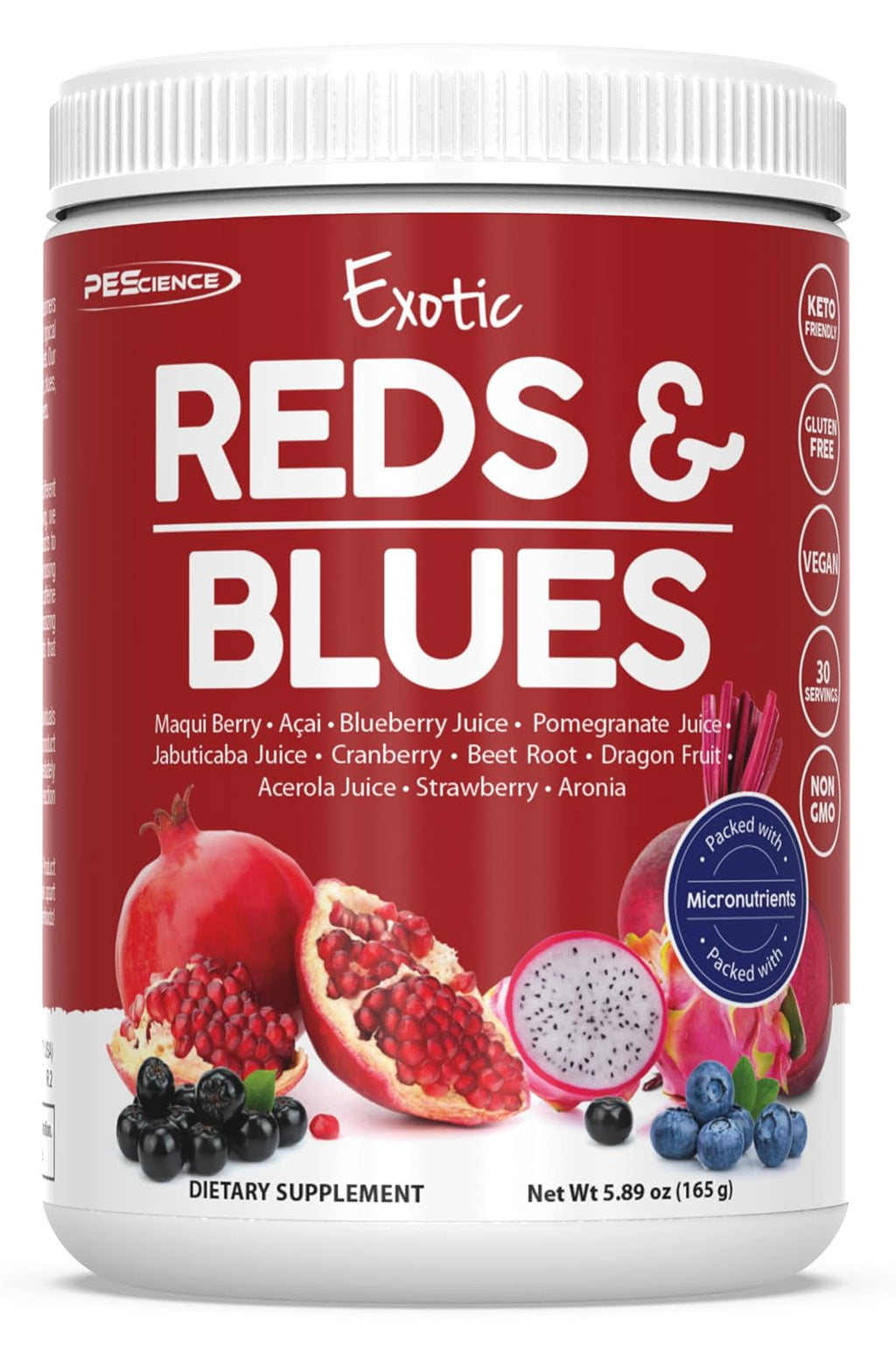 PEScience red superfoods powder benefits