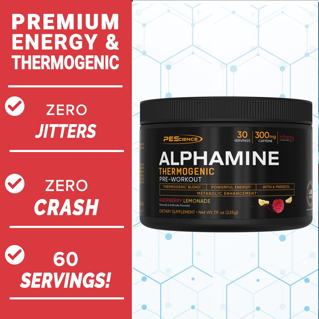 PEScience thermogenic pre-workout boost