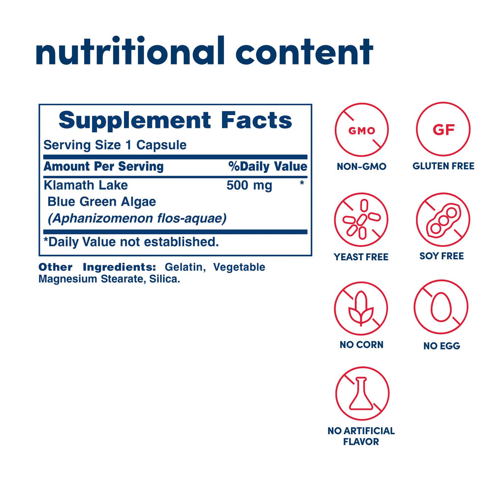 pesticide-free chlorella supplement