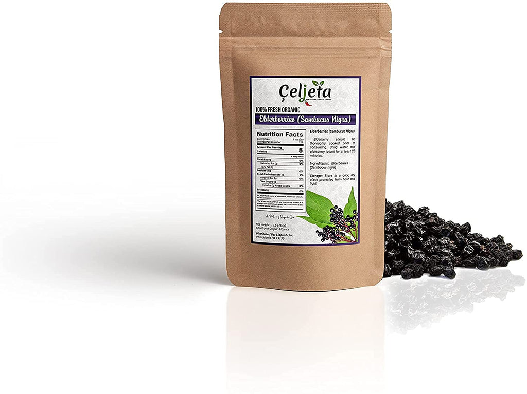 pesticide-free elderberry syrup ingredients