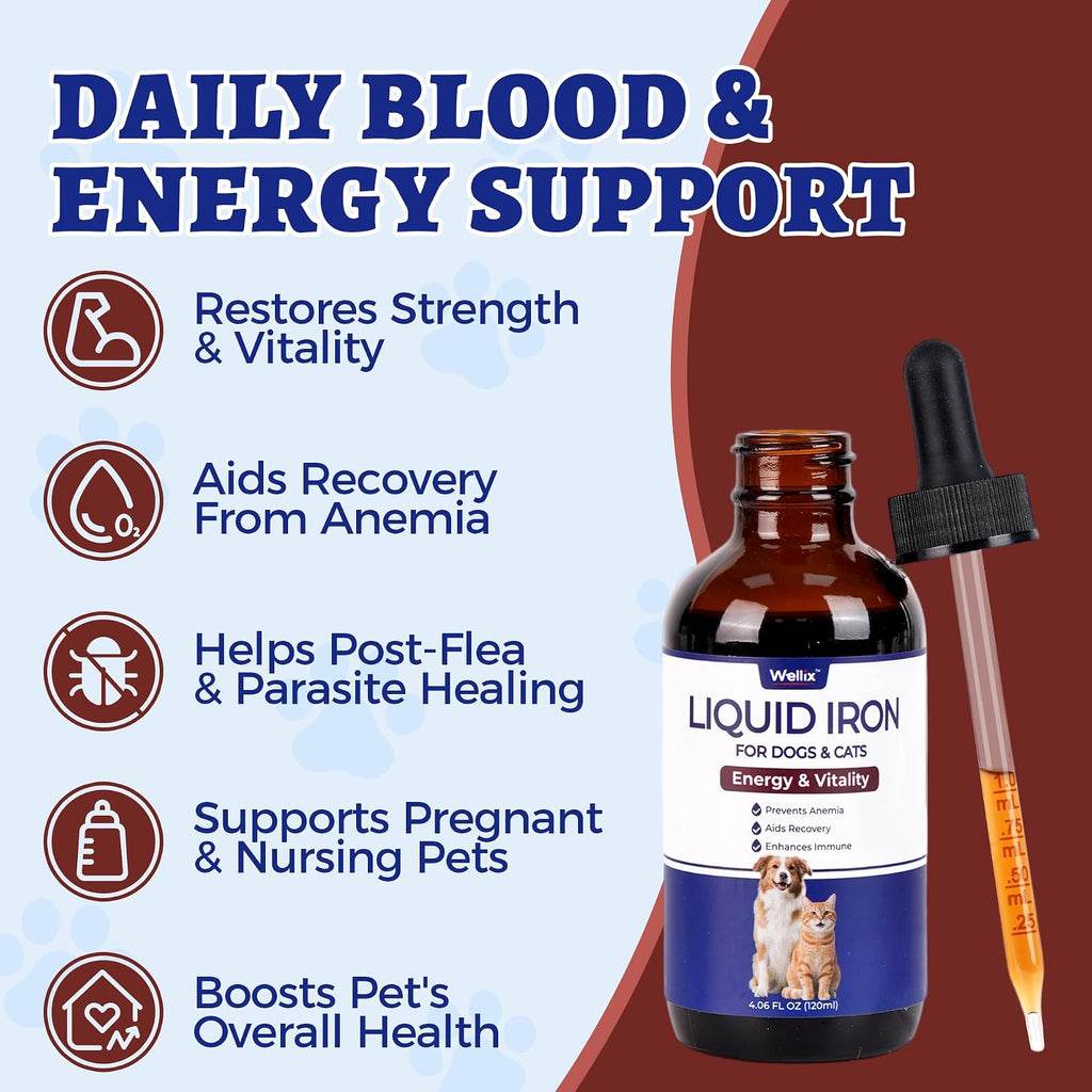 pet iron supplement for healthy energy