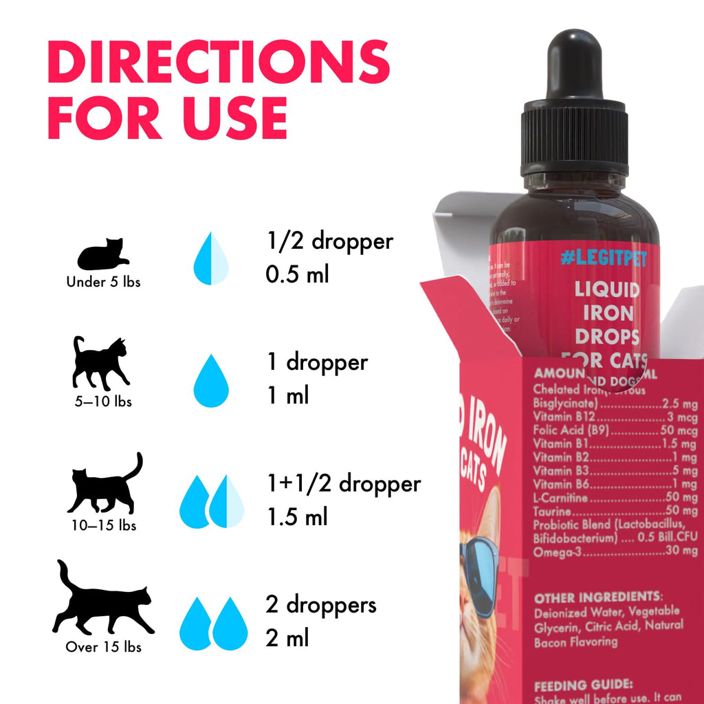 pet iron supplement with B-complex