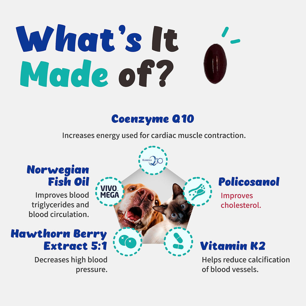 pet vitamins for improved heart function