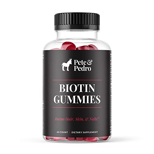Pete & Pedro biotin gummies for hair