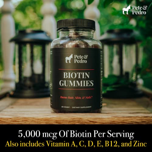 Pete & Pedro biotin supplement benefits