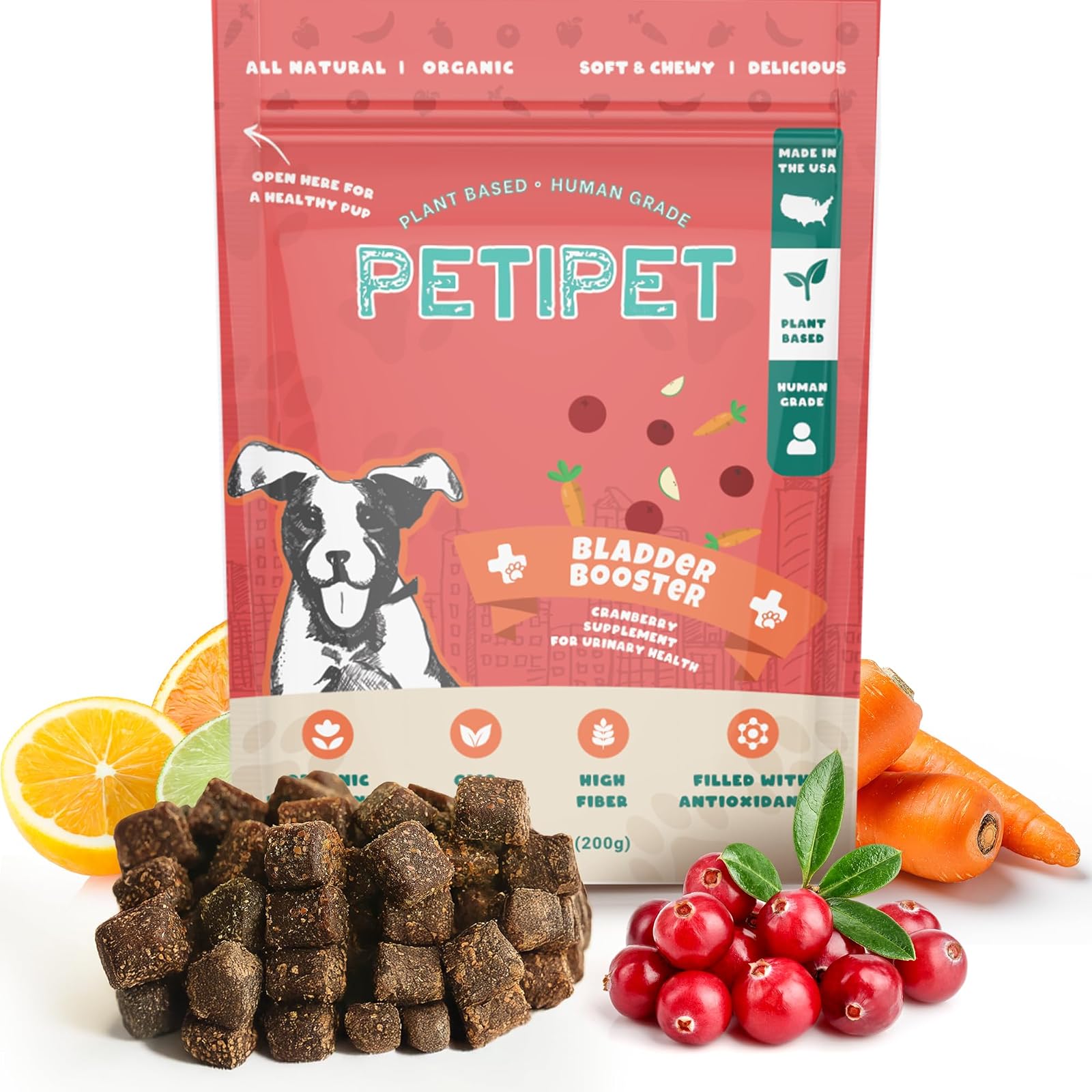 Petipet bladder booster for pets