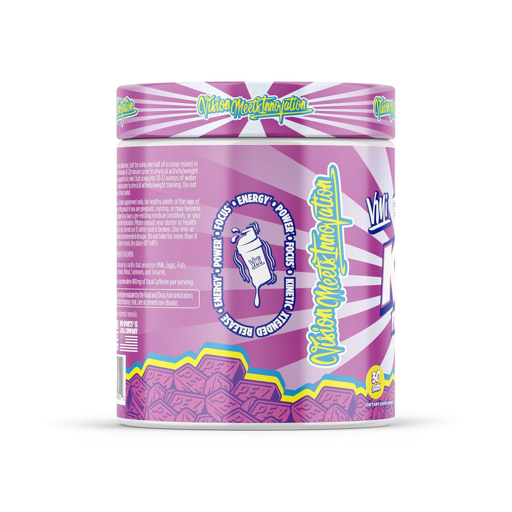 PEZ grape flavour pre-workout