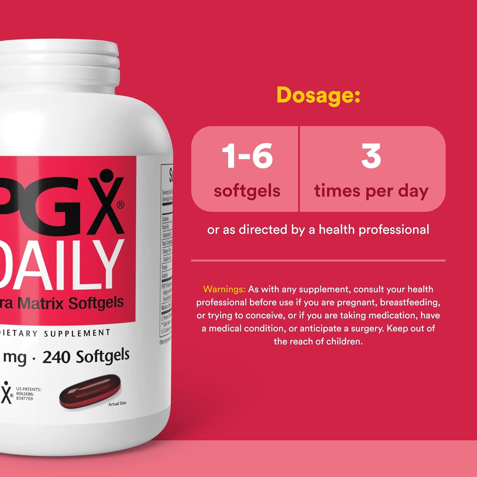 PGX Daily Ultra Matrix benefits