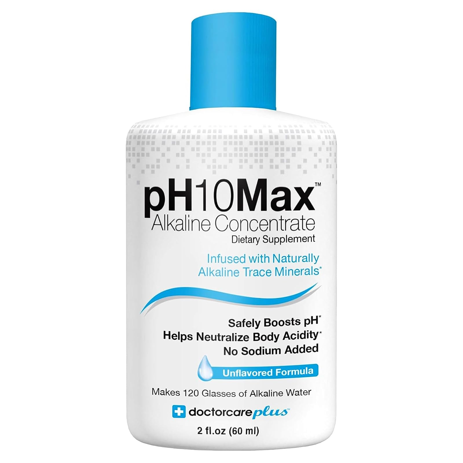 pH alkaline water drops for hydration