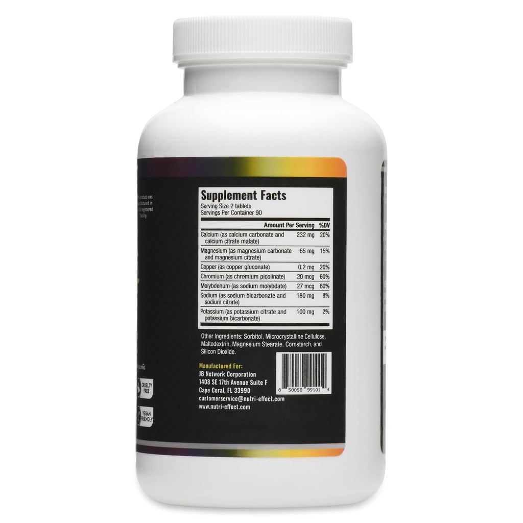 pH Balance multi-mineral tablet benefits