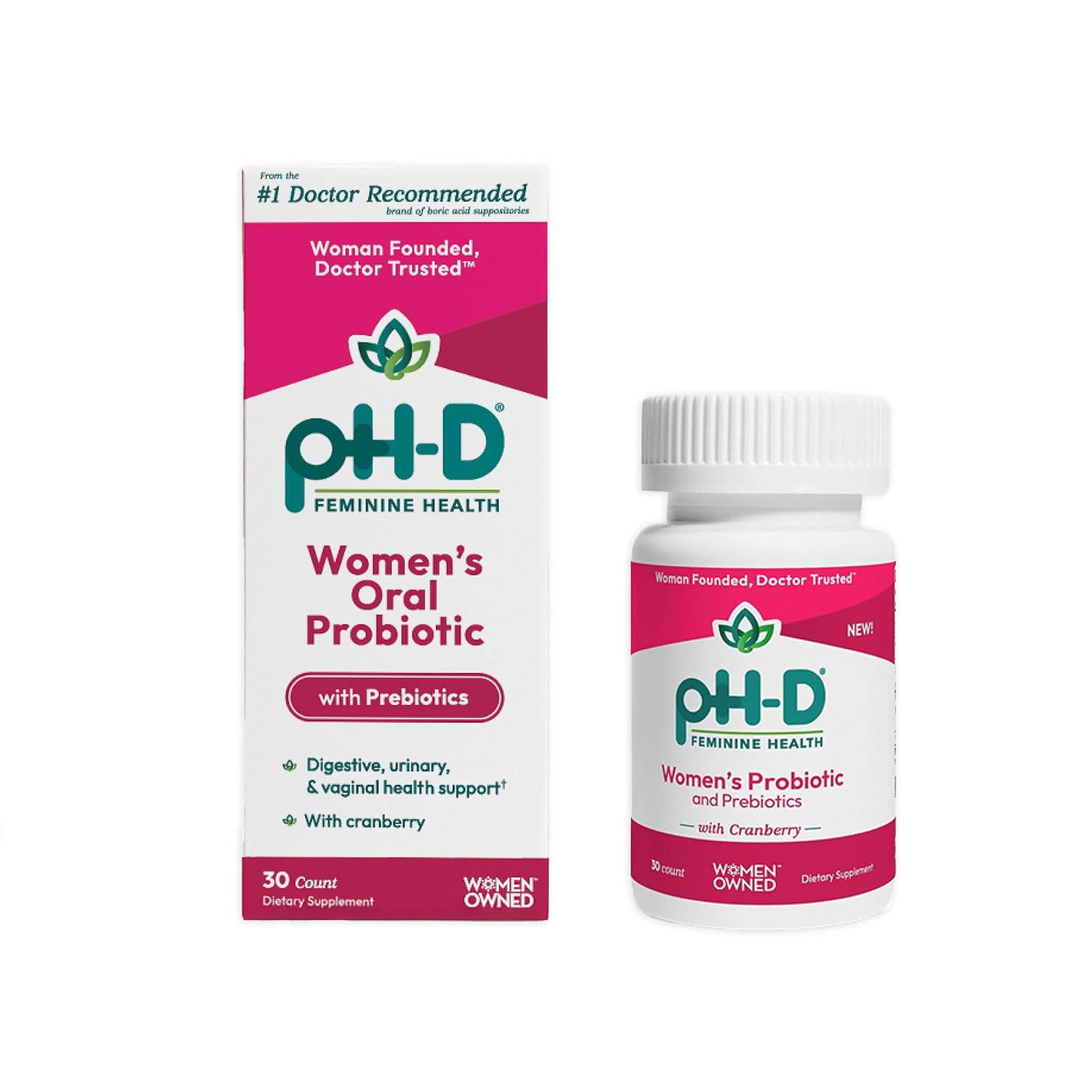pH-D vaginal probiotic capsules