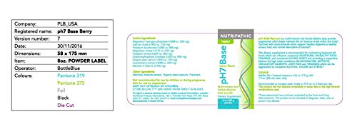 PH7 Base Berry Powder immune support