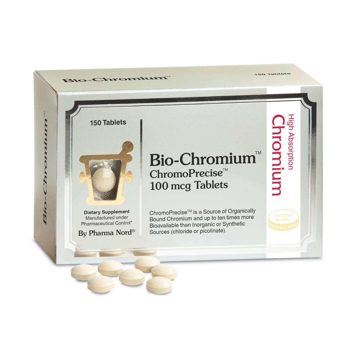 Pharma Nord chromium supplement tablets
