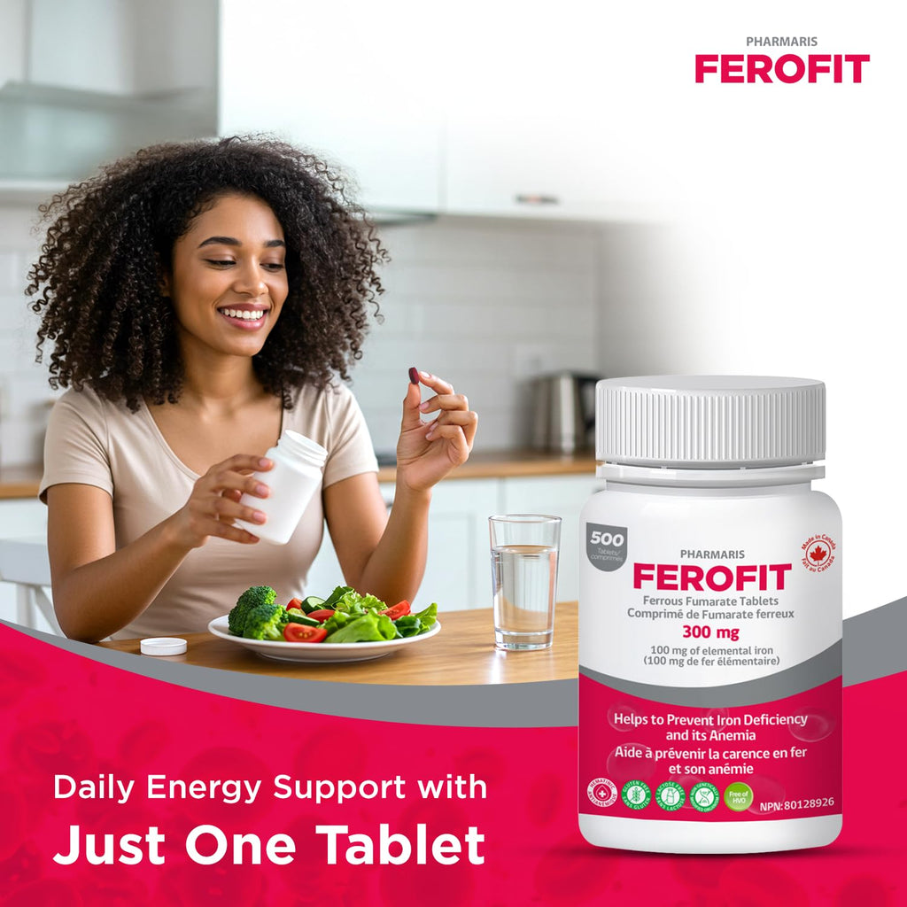 Pharmaris iron supplement for energy