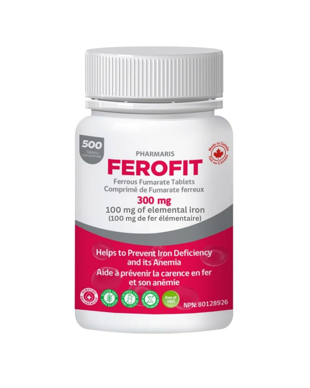 Pharmaris iron supplement for women