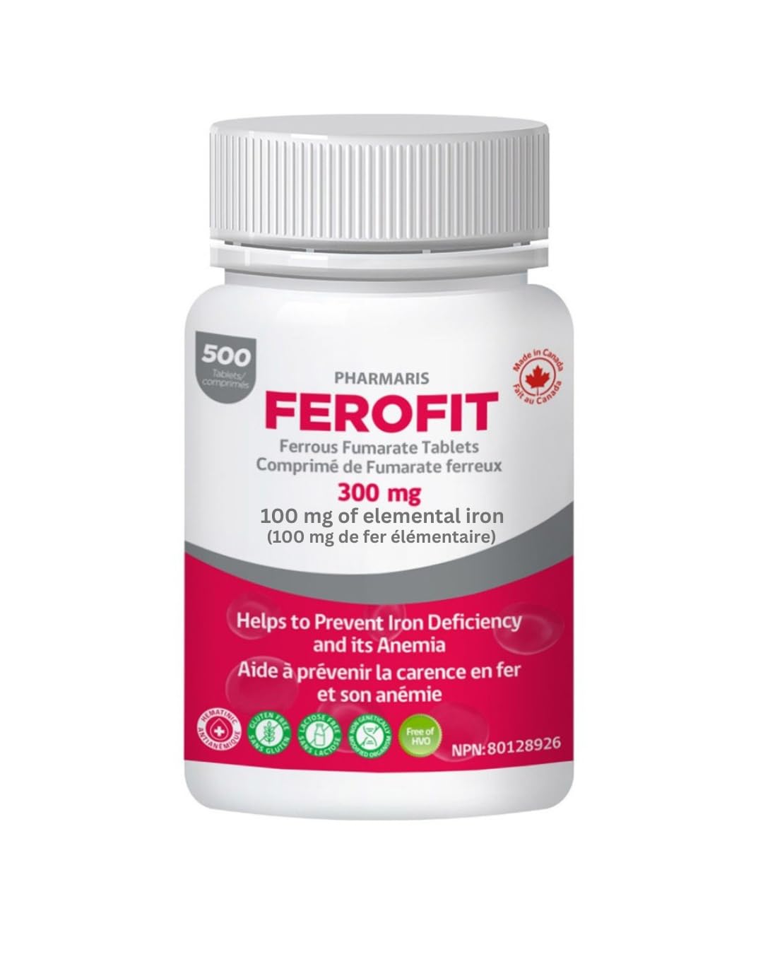 Pharmaris iron supplement for women