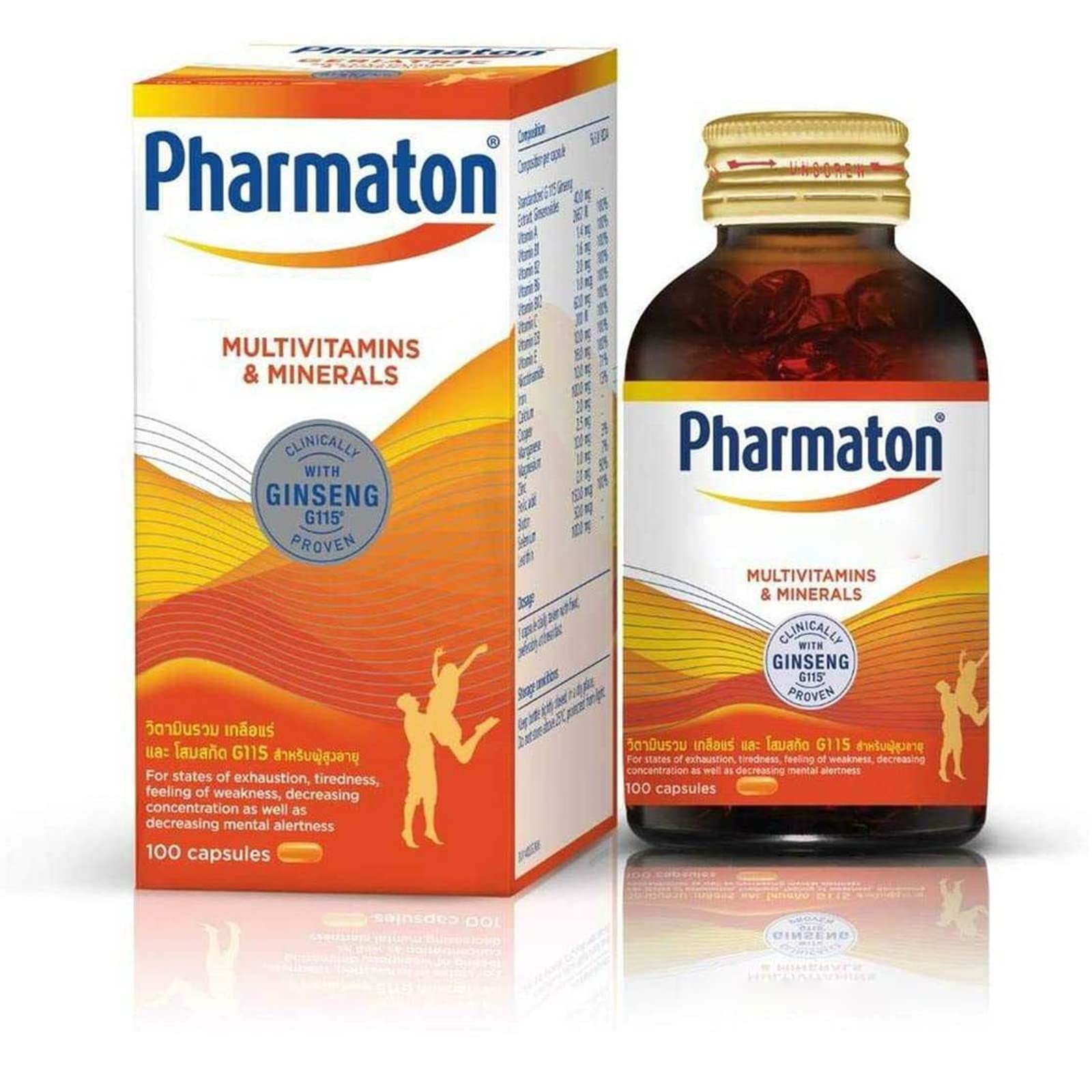 Pharmaton ginseng extract for wellness