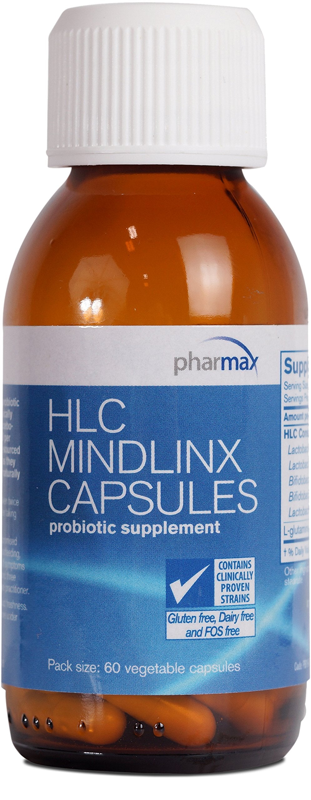 Pharmax HLC MindLinx probiotics benefits