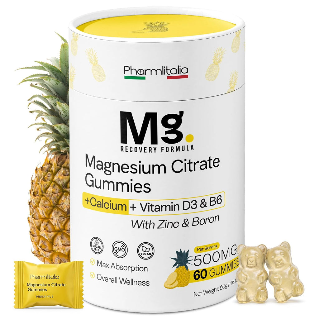 Pharmlitalia magnesium citrate gummies 500 mg