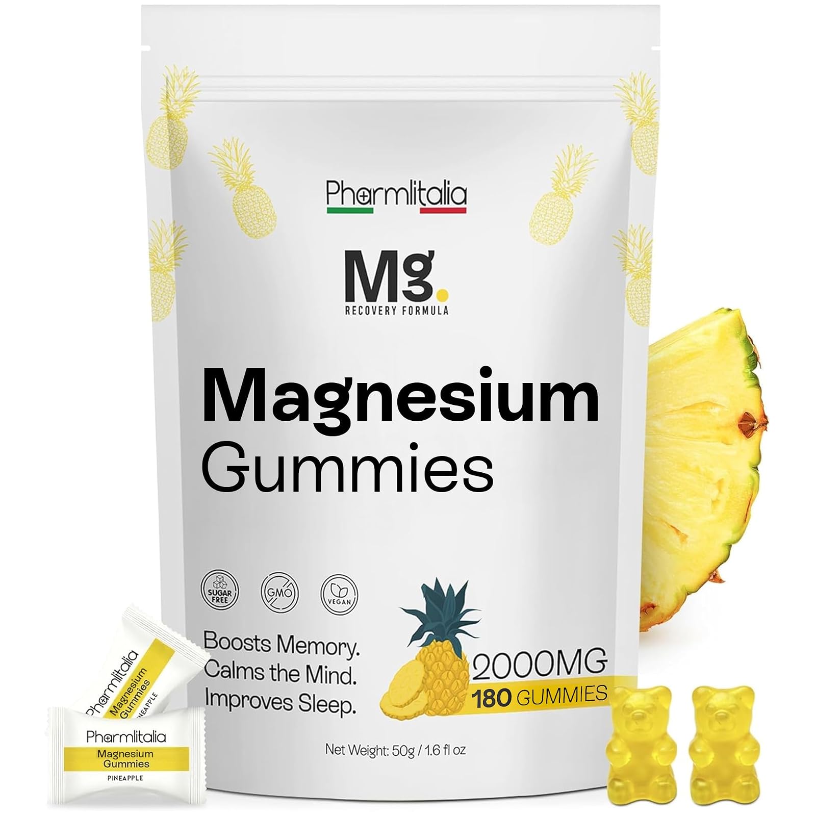 Pharmlitalia magnesium supplement soft gels