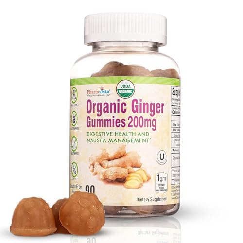 Pharmvista organic ginger gummies benefits
