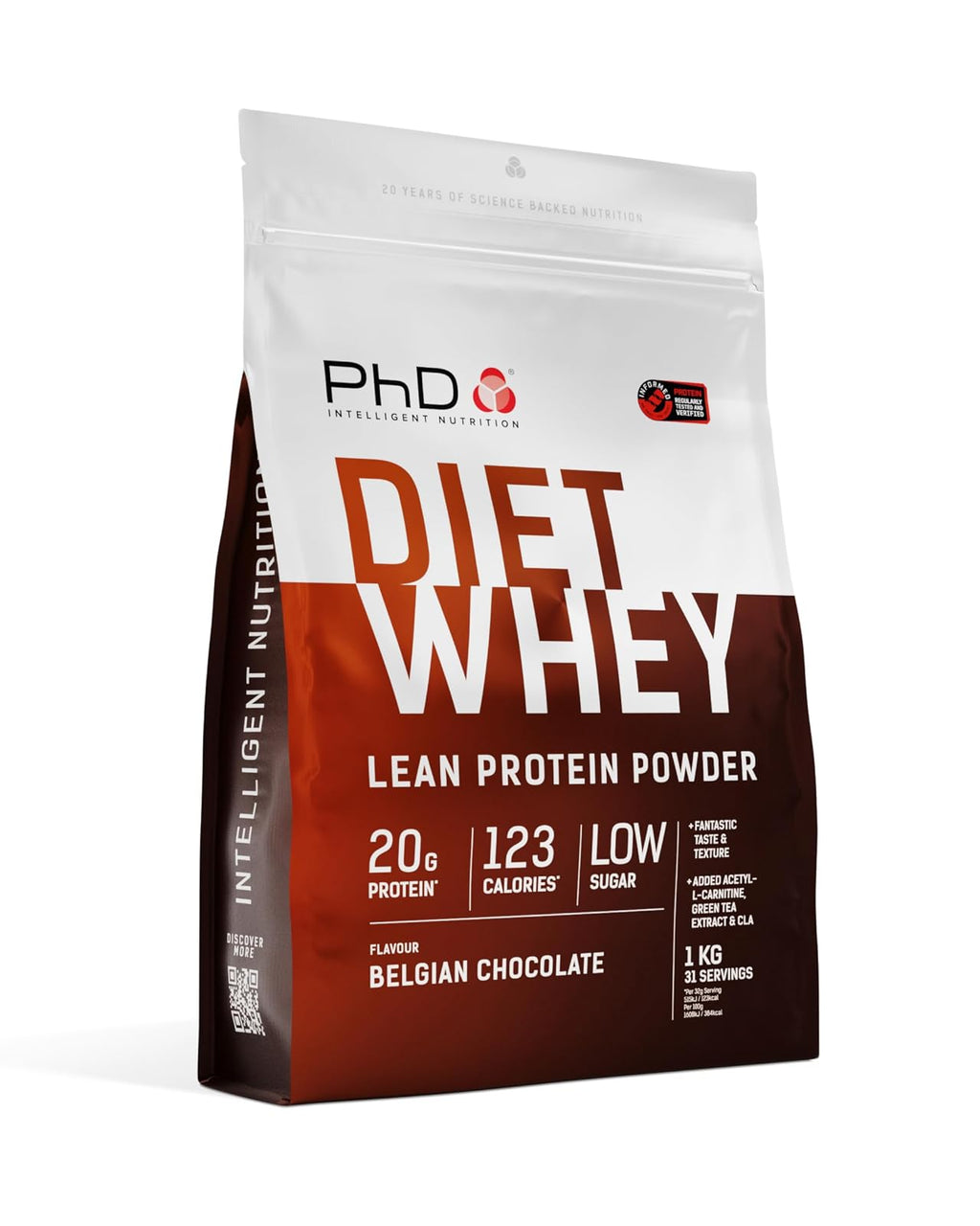 PhD Diet Whey protein Belgian chocolate
