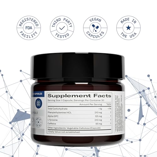 Phenylethylamine for improved focus