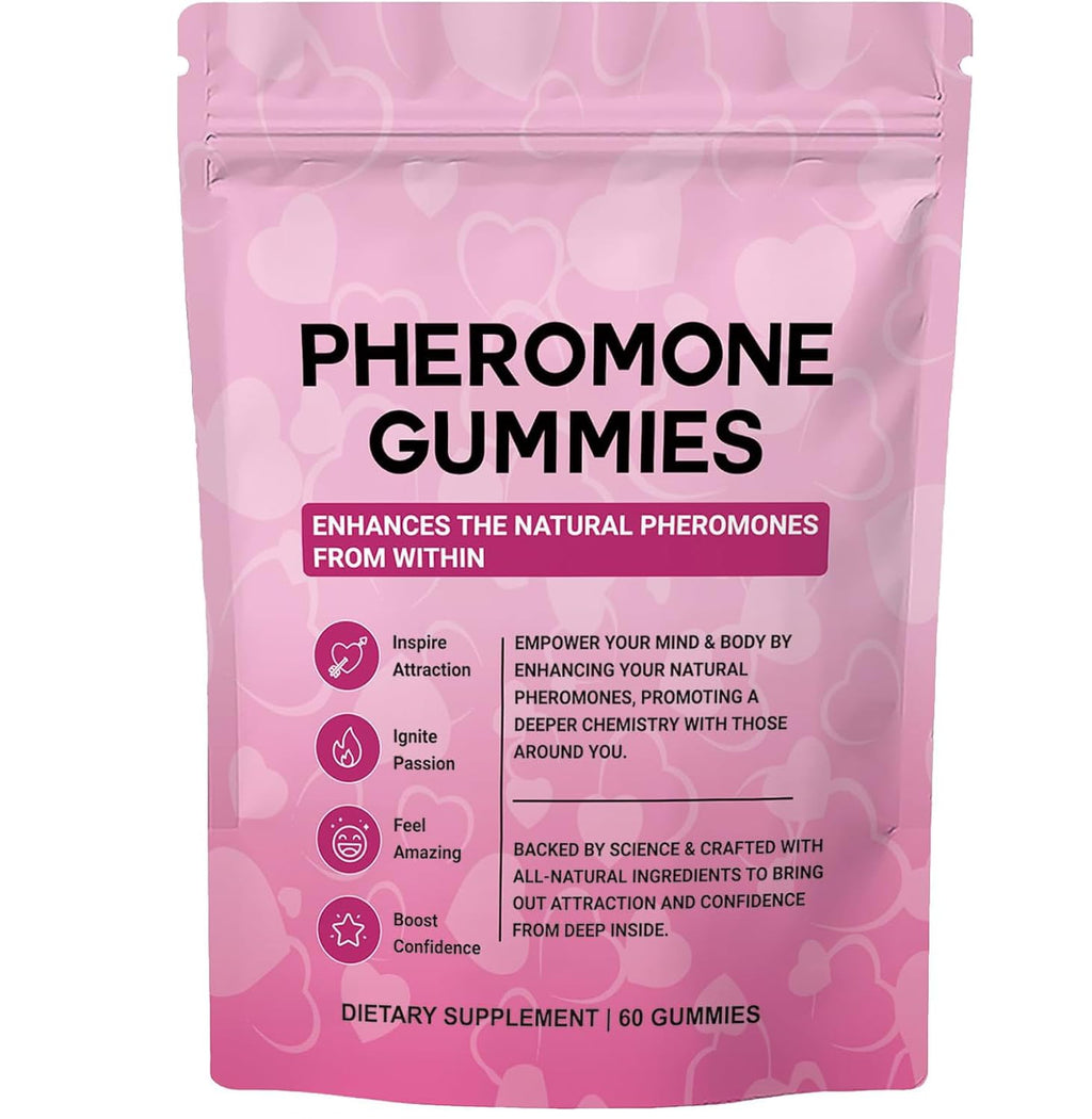 Pheromone gummies for daily wellness
