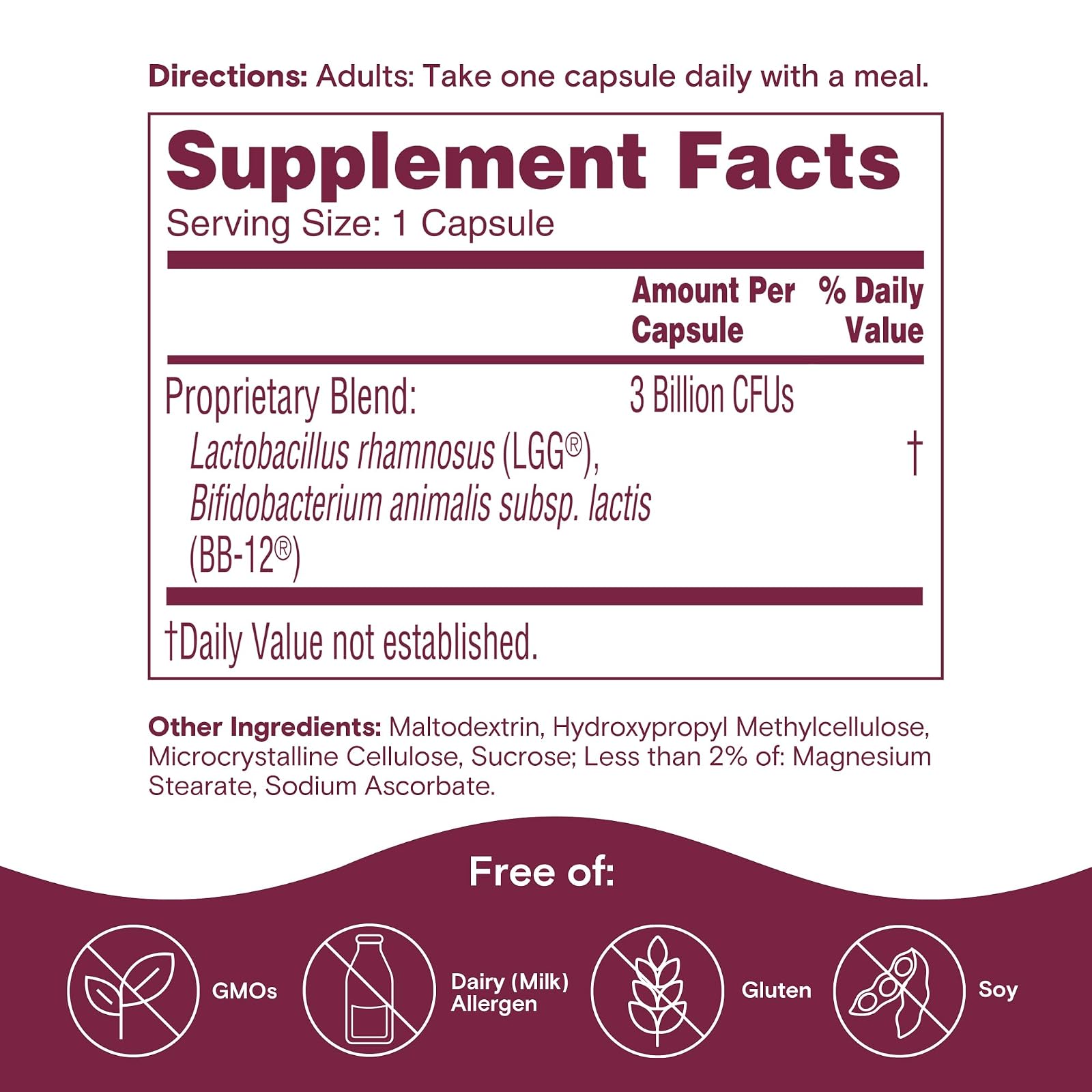 Phillips' Colon Health probiotic benefits