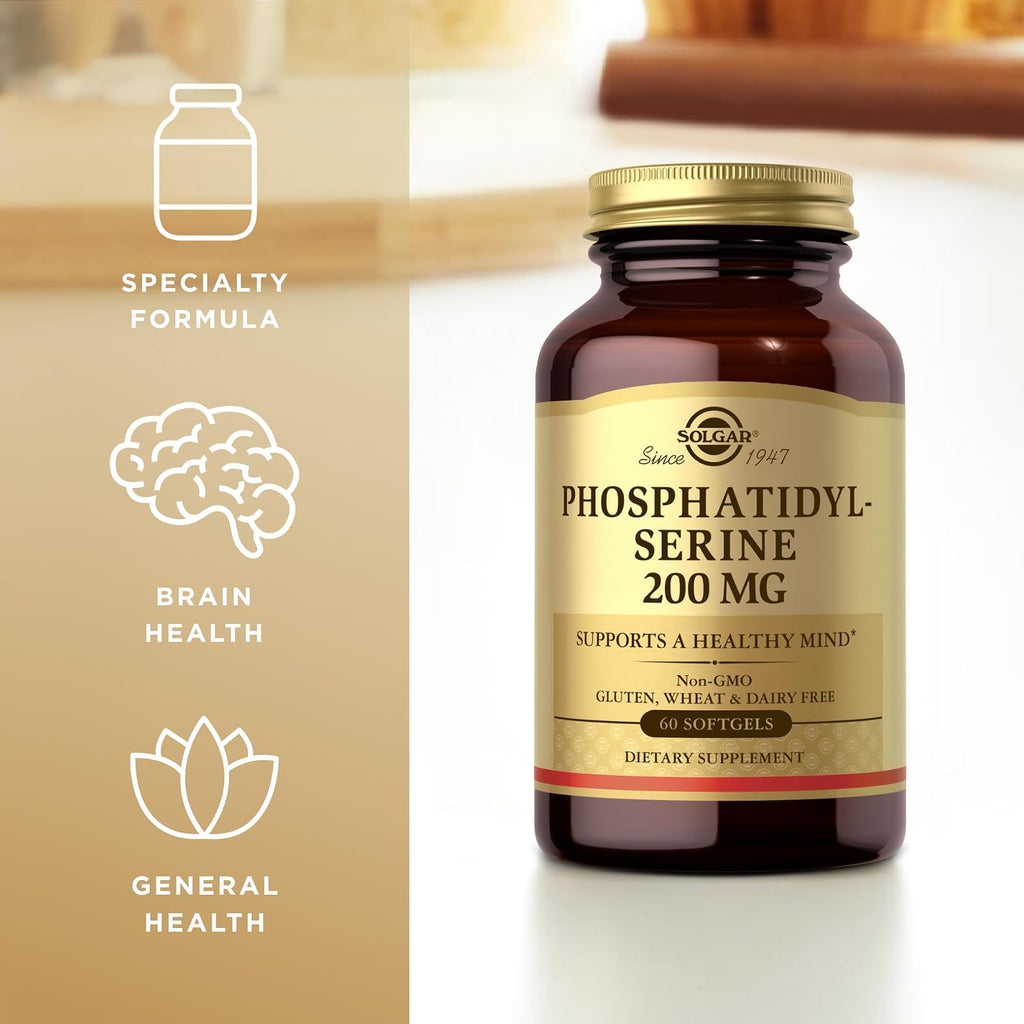 Phosphatidyl-Serine 200 mg daily supplement