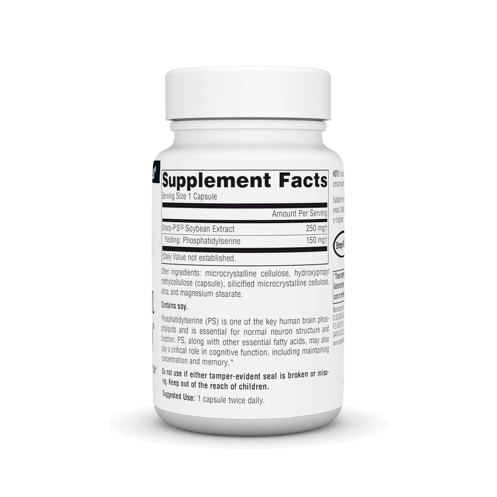 Phosphatidyl serine for cognitive support
