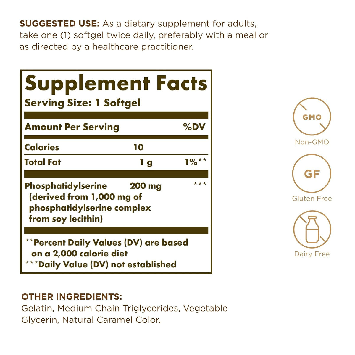 Phosphatidyl-Serine for mental clarity