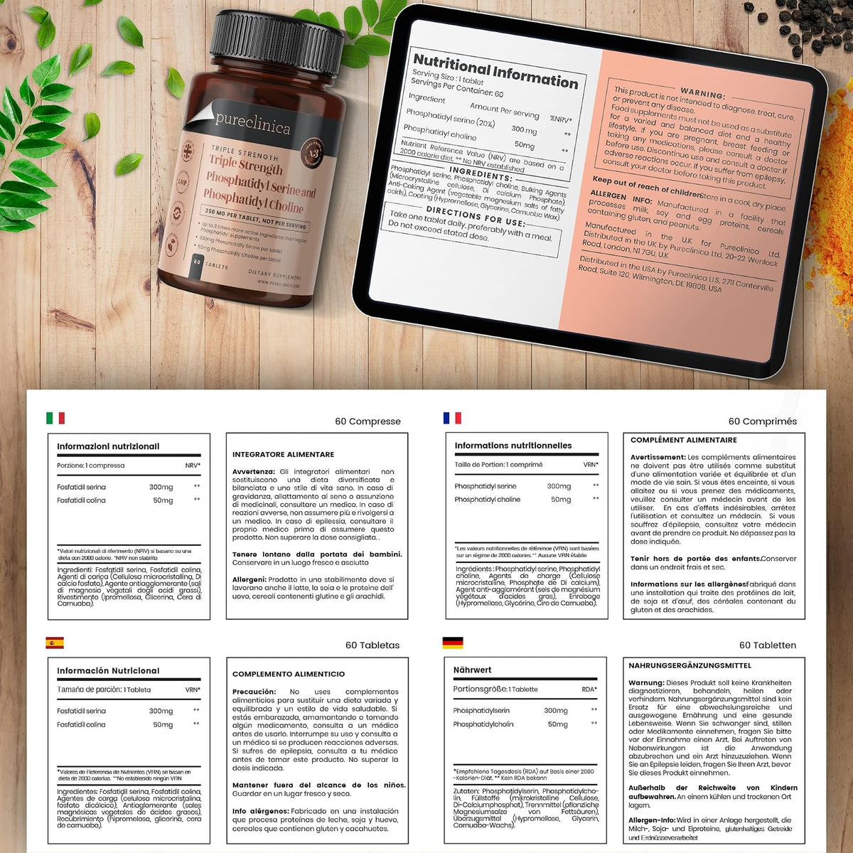 Phosphatidyl serine for stress relief