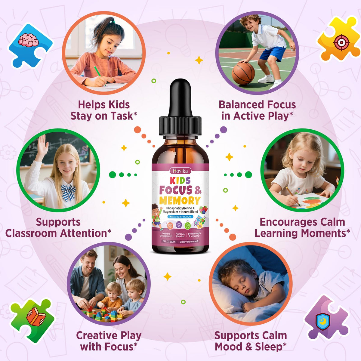 Phosphatidylserine benefits for kids