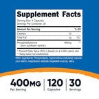 Phosphatidylserine capsules for mental clarity
