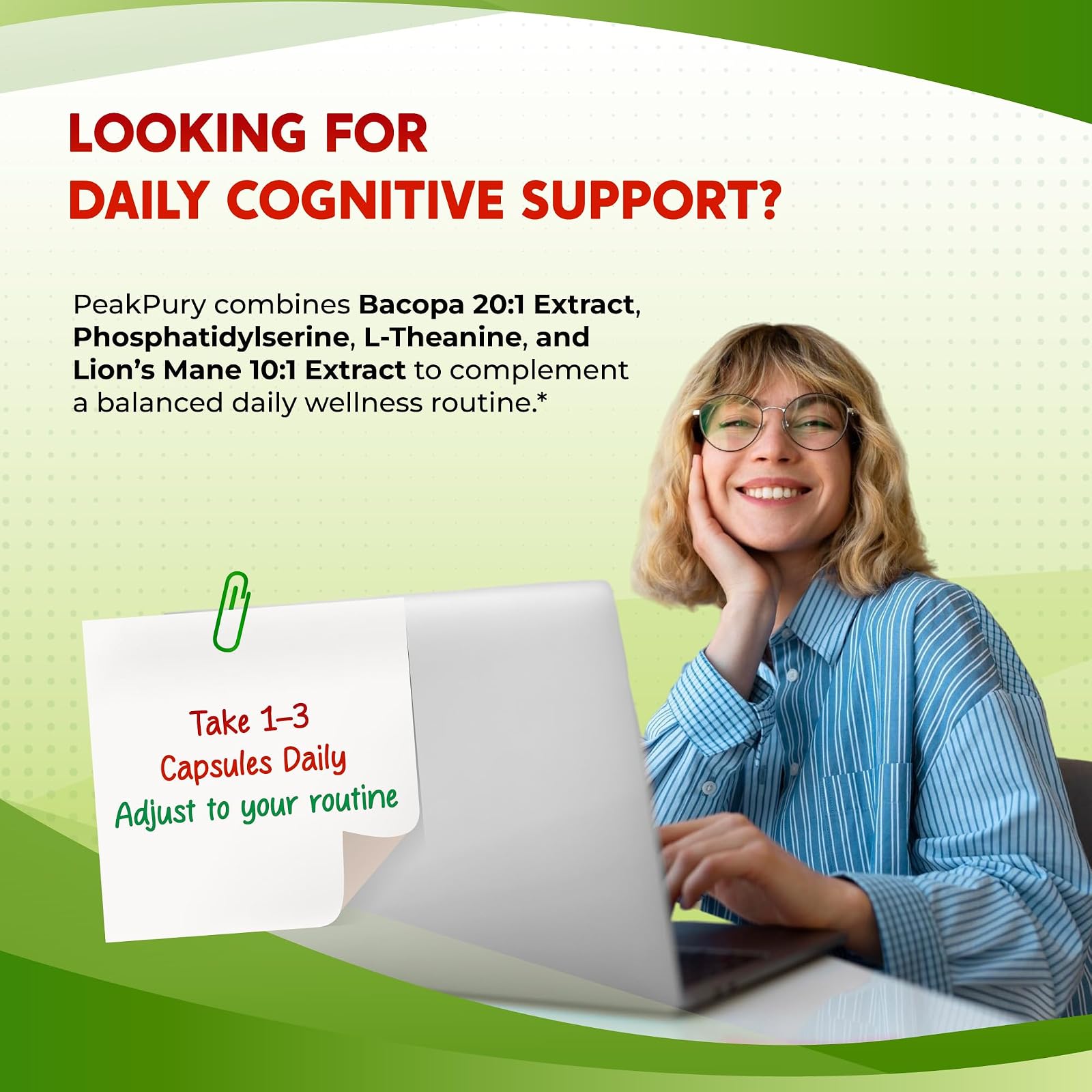 Phosphatidylserine for cognitive support