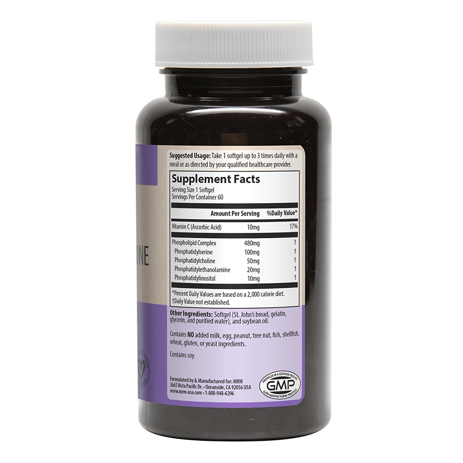 Phosphatidylserine for healthy brain function