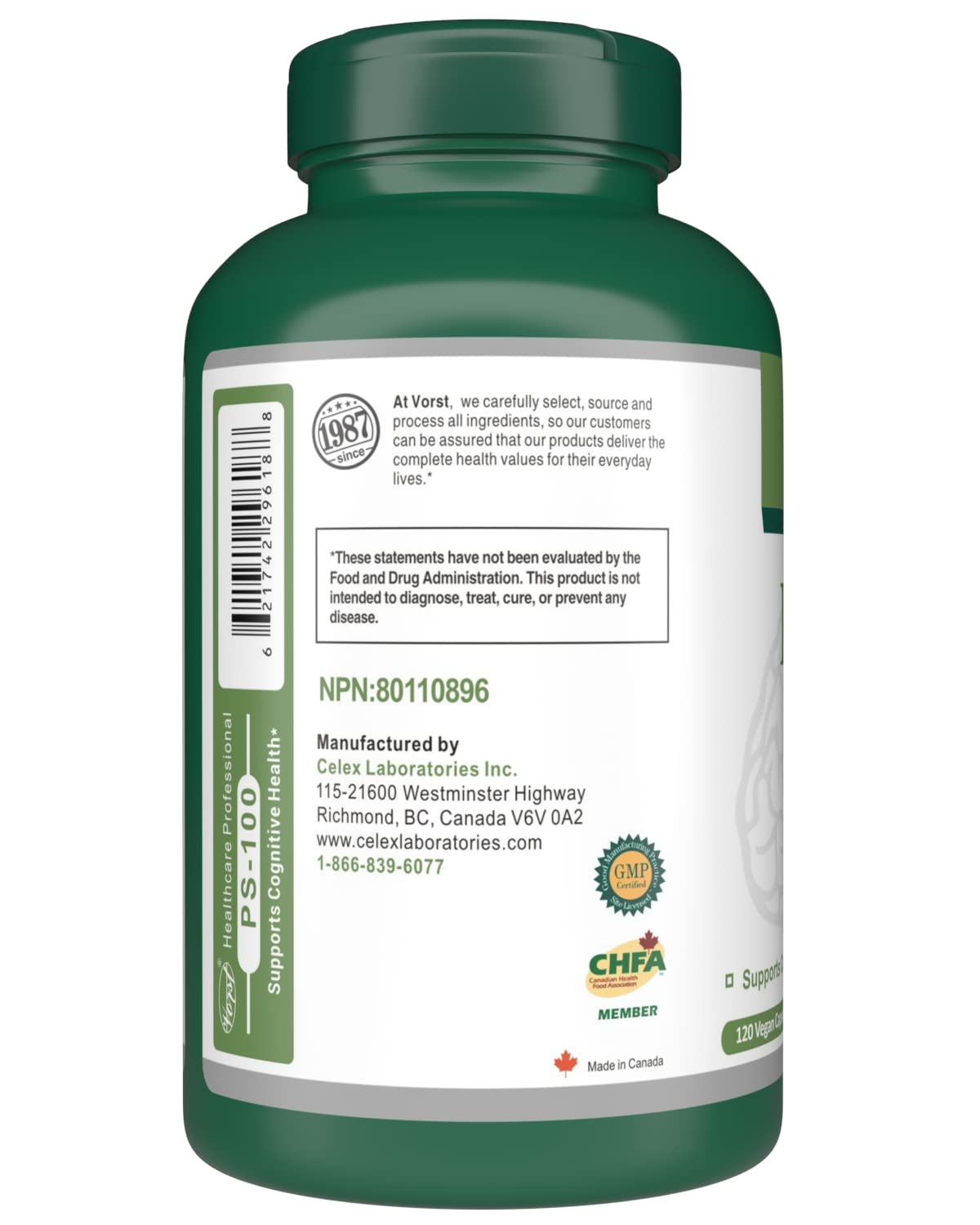 Phosphatidylserine for mental clarity