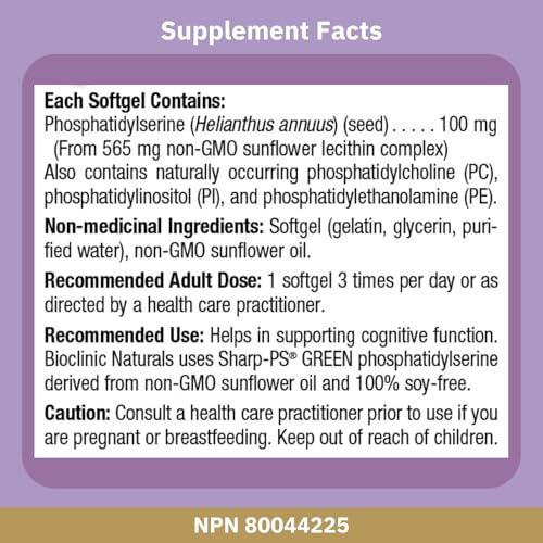 Phosphatidylserine for mental clarity