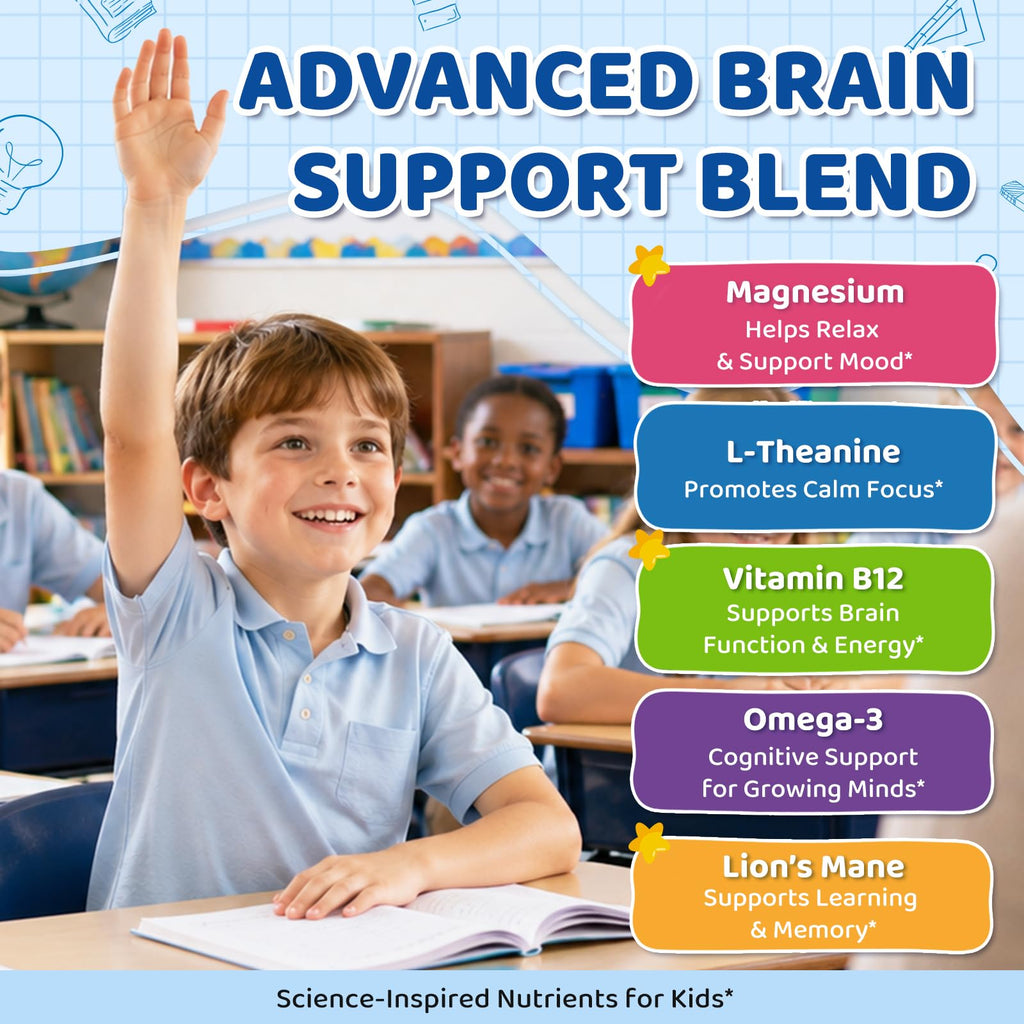 Phosphatidylserine kids vitamin supplement