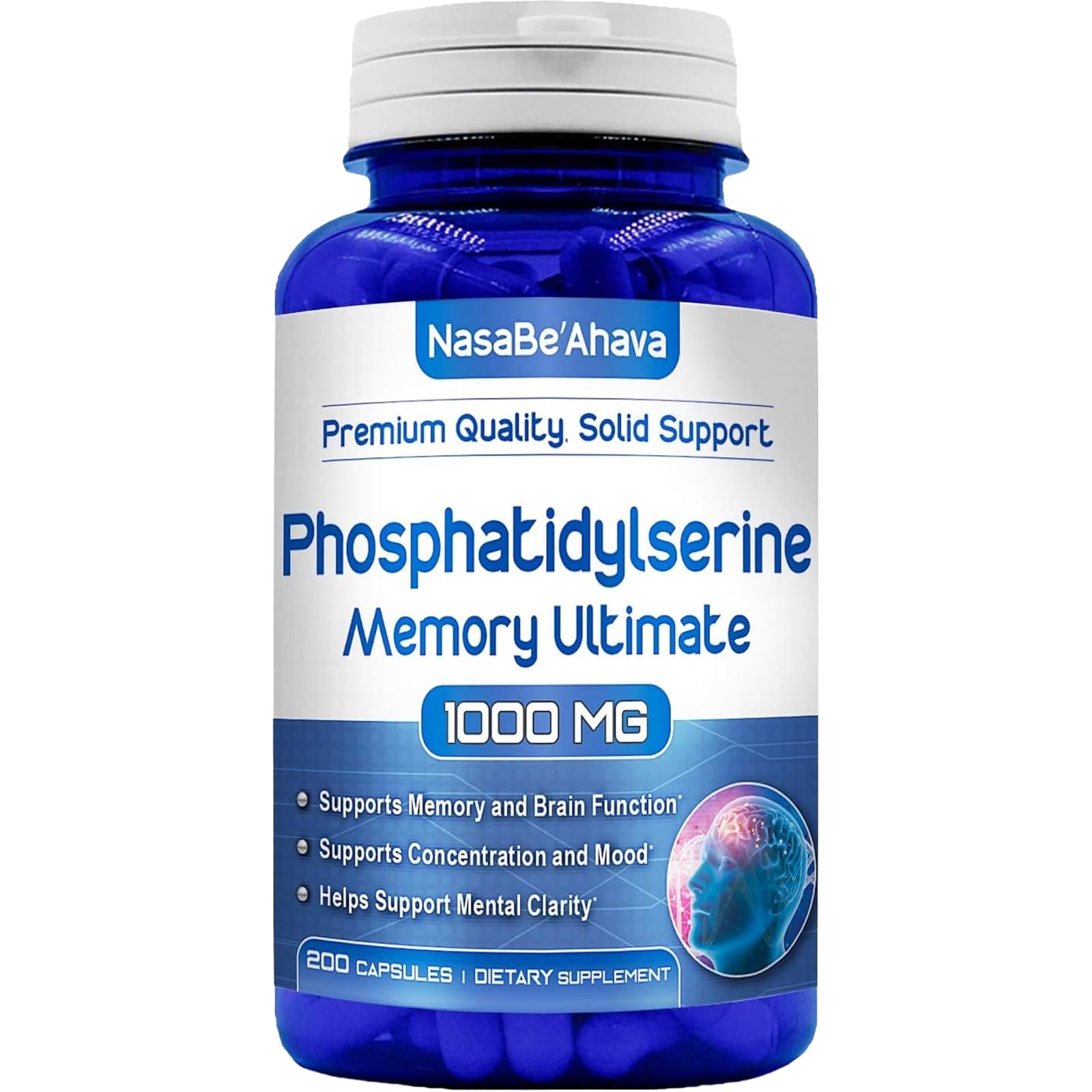 phosphatidylserine memory supplement capsules