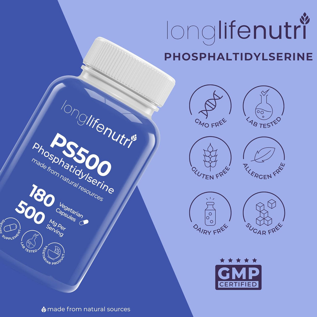 Phosphatidylserine multivitamin for seniors