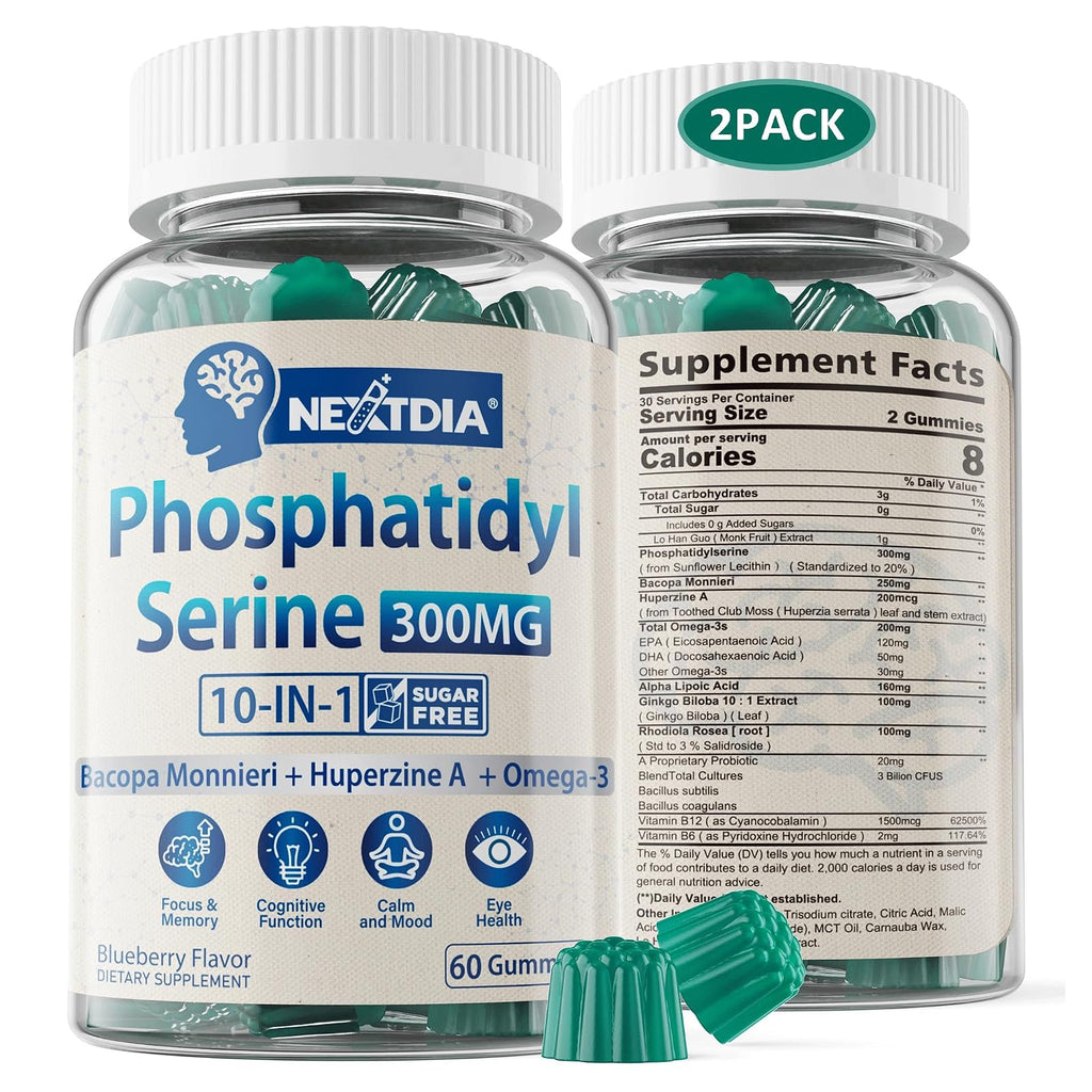 Phosphatidylserine multivitamins for brain health