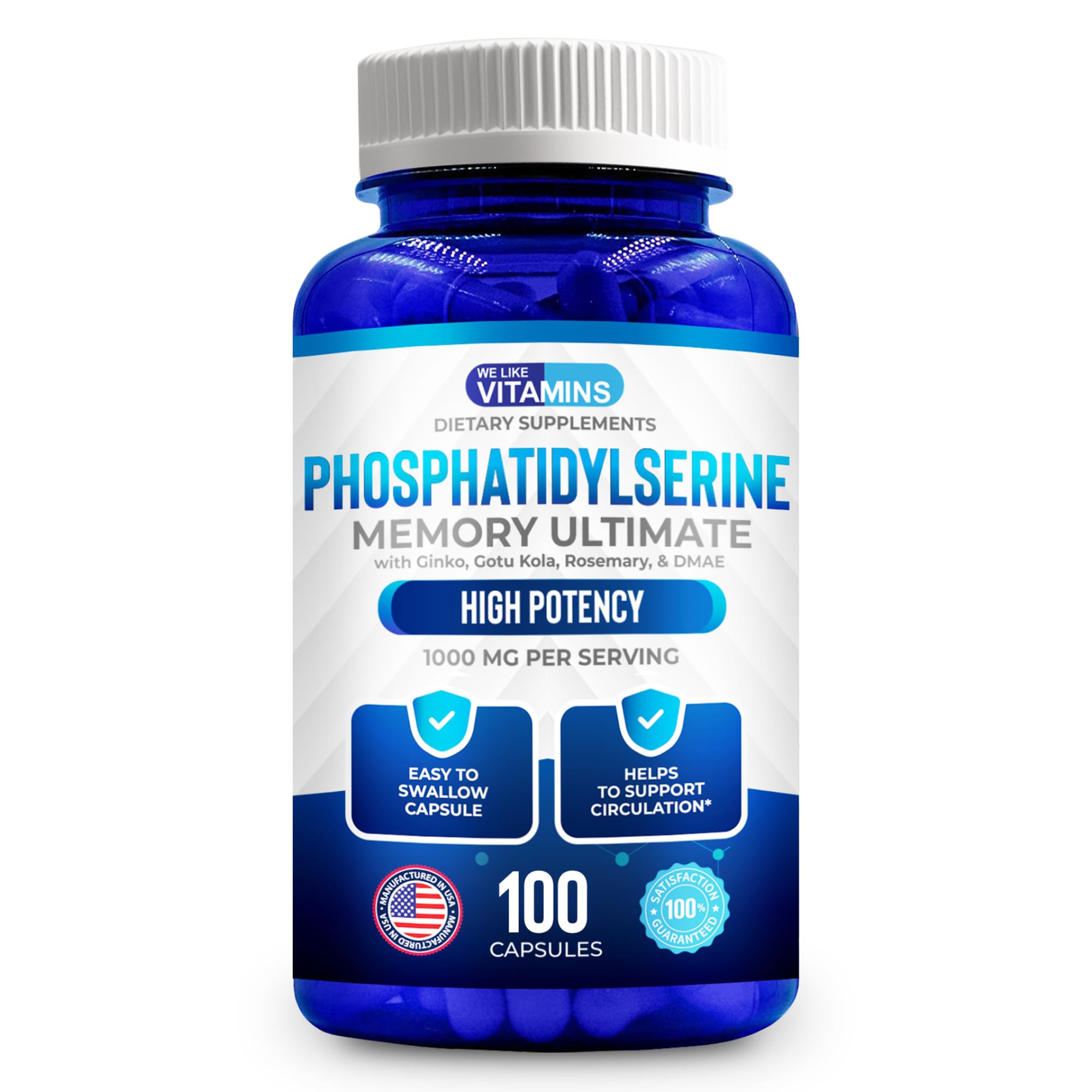 Phosphatidylserine supplement for memory support
