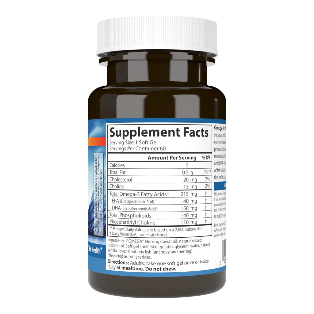 Phospholipid Omega-3s for brain support
