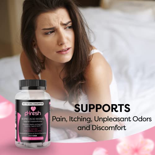 pHresh Boric Acid for women's wellness