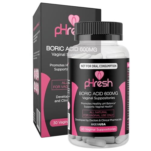 pHresh Boric Acid vaginal health support